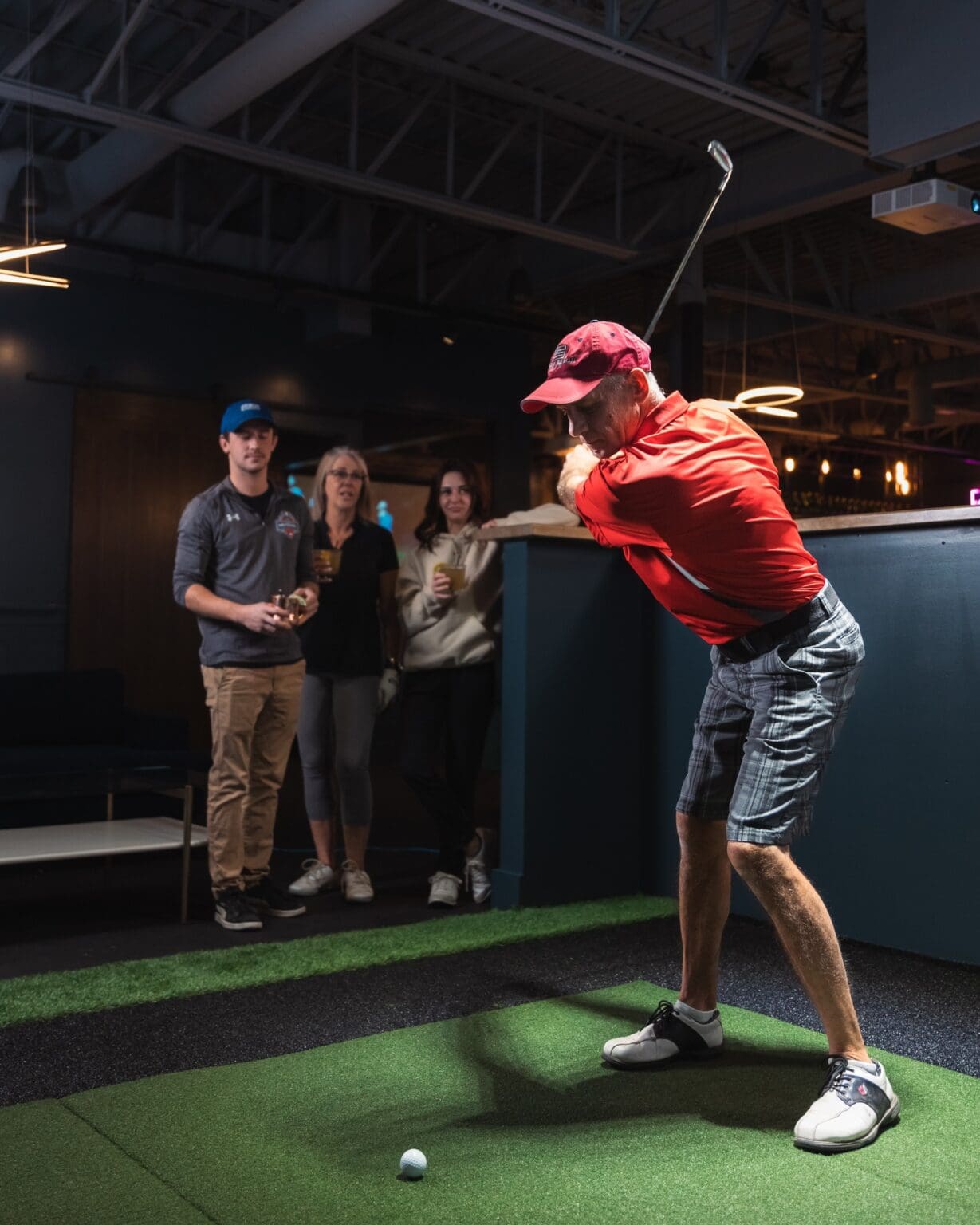 Aurora Golf Simulator Lounge | Discover Leduc Region